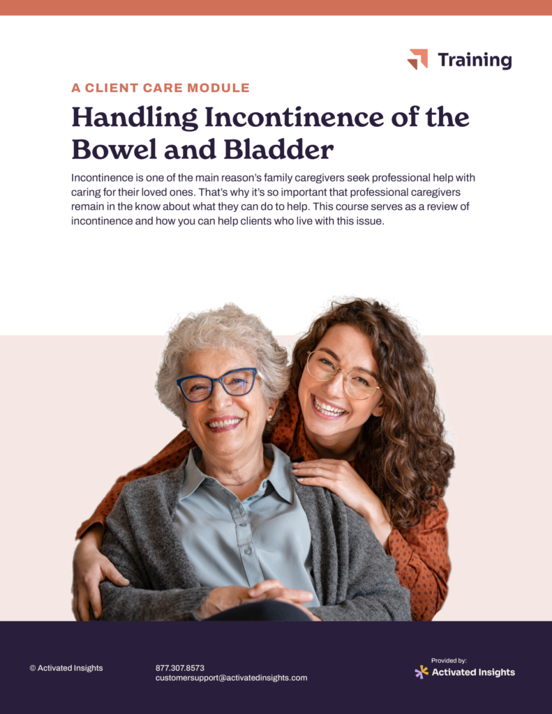 Handling Incontinence of the Bowel and Bladder - Activated Insights Store