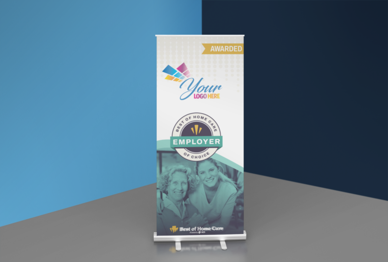 Custom Premium Banner with Stand and Carrying Case - Activated Insights ...
