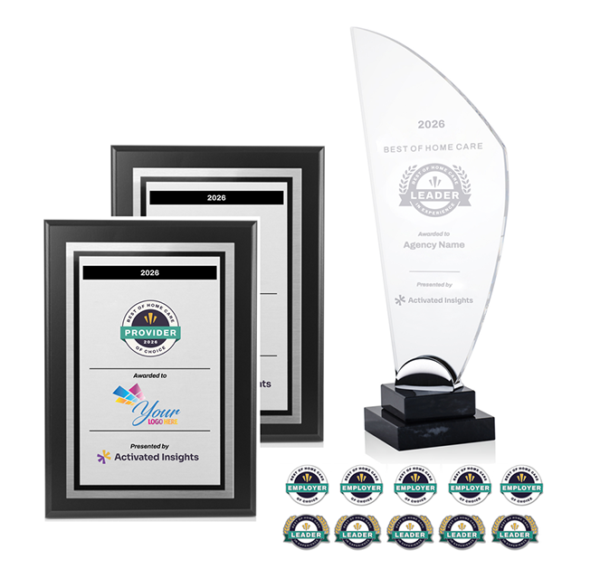 1 Trophy and 2 Plaque with 10 Pin Bundle - Activated Insights Store
